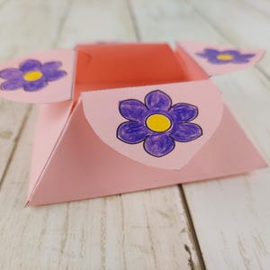 Printable Mother's Day Flower Basket Template PDF Download With ...