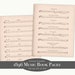 Printable Music School Book Pages Basic Junk Journal Papers Digital ...