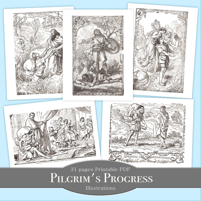Pilgrim Progress Wall - Etsy