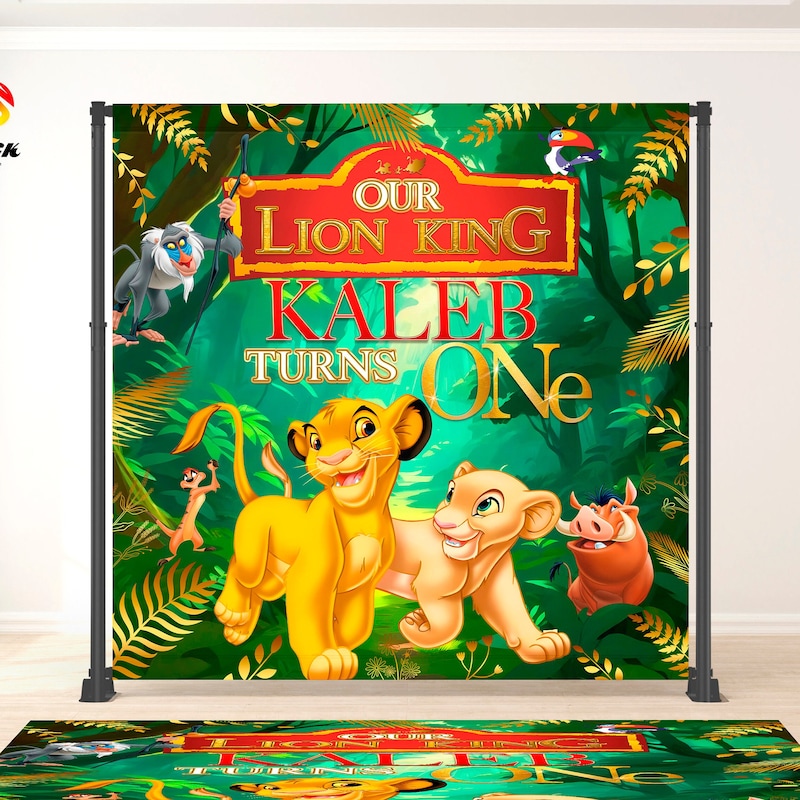 Lion King Backdrop - Etsy