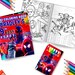 Editable Mini Coloring Book Editable Coloring Page Editable Activities ...