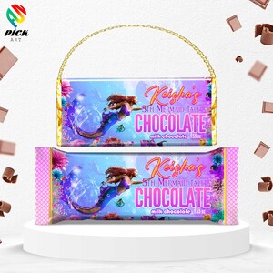 Editable Candy Wrapper, Editable Chocolate Bar, Editable Wrapper ...