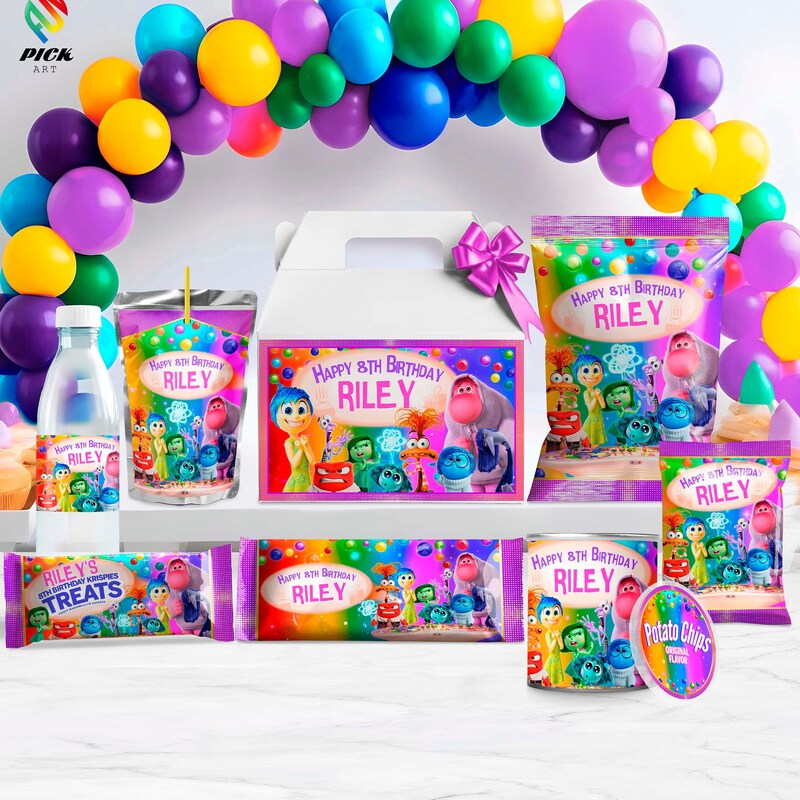 Inside Out Birthday - Etsy