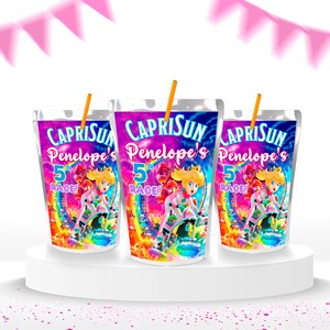 Princess Party Bundle Editable Candy Wrappers Editable Labels Editable ...