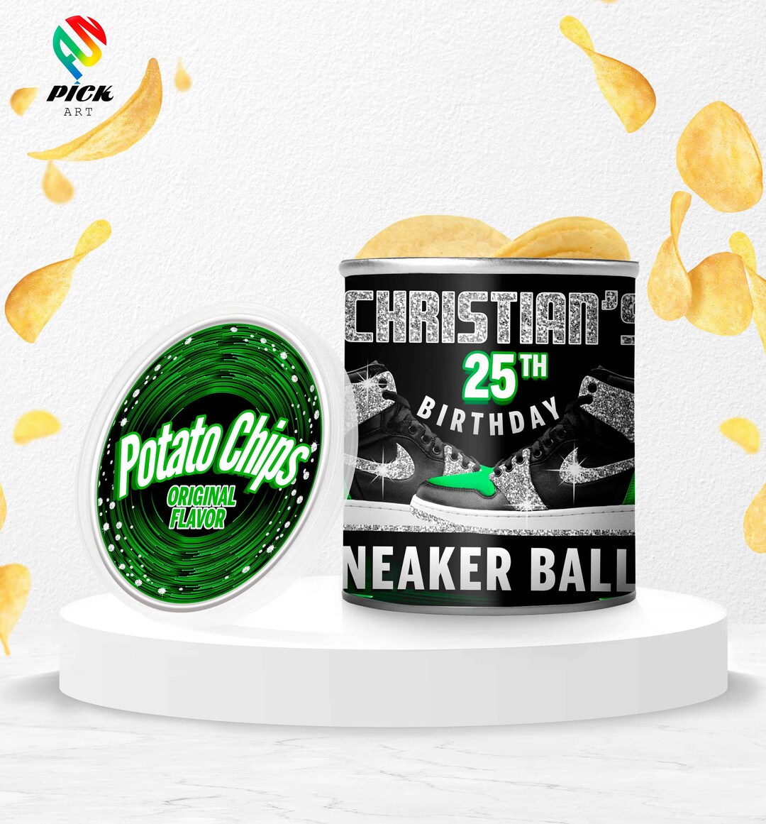 Editable Potato Chips Label, Editable Potato Wrapper, Editable Chips ...