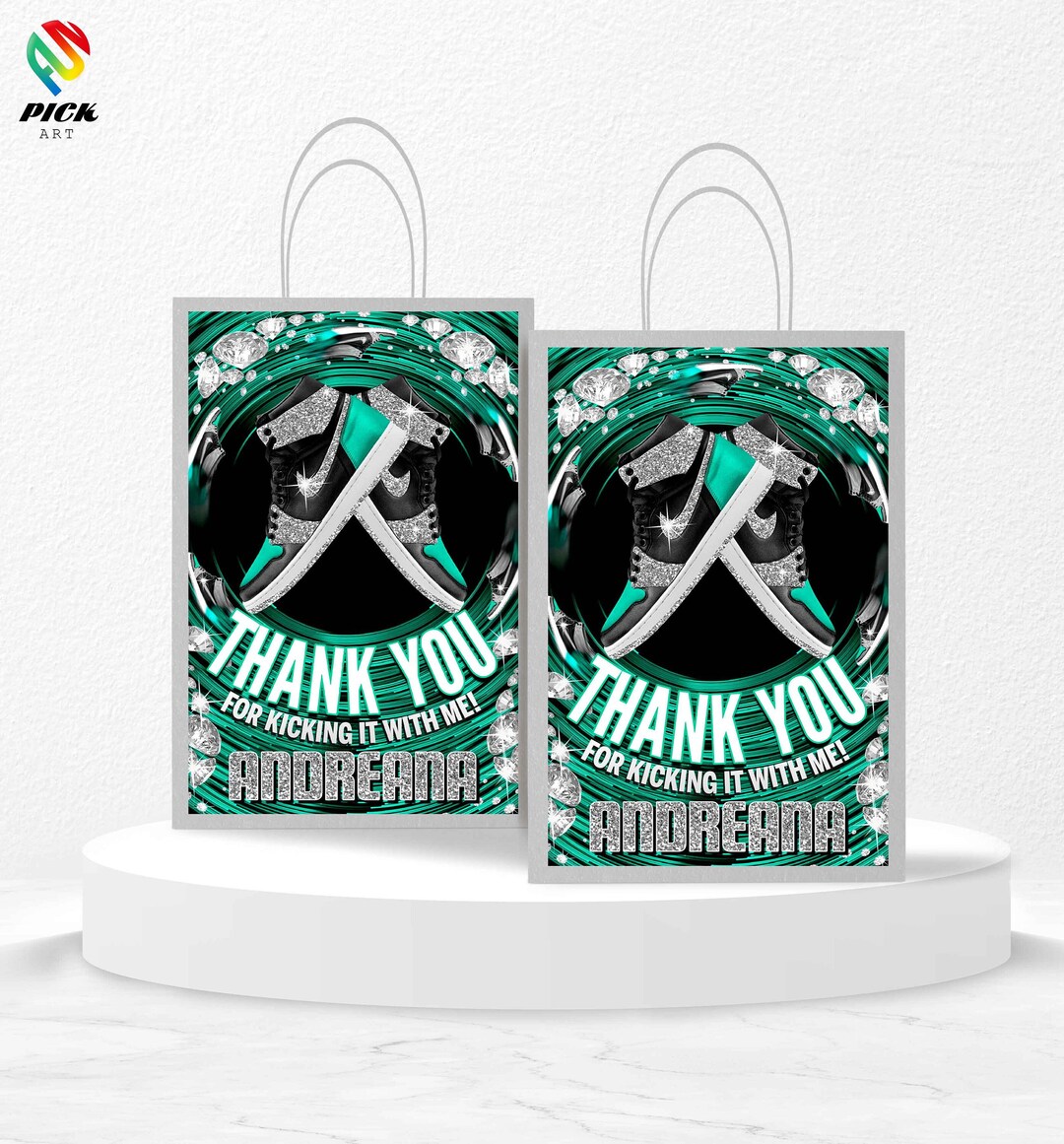 Editable Gift Bag Labels, Editable Treat Bag, Editable Snack Bag ...