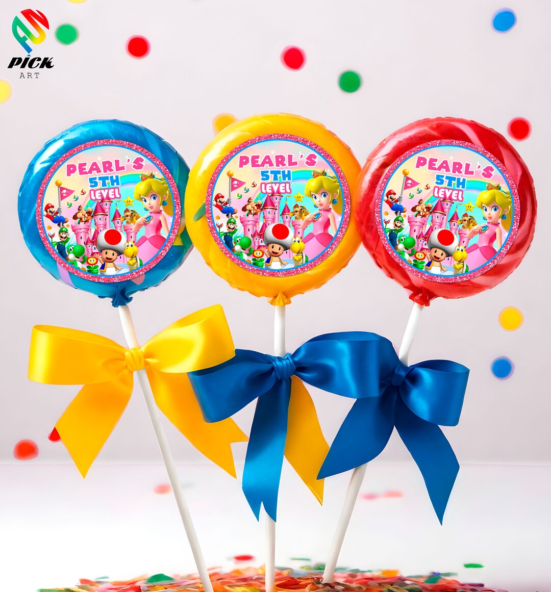 Editable Lollipop Labels Editable Printable Label Editable Round Labels ...