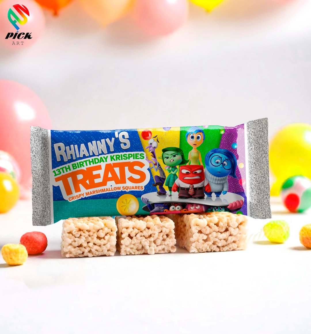 Inside Out Rice Krispies Wrapper, Inside Out Candy Wrappers, Inside Out ...