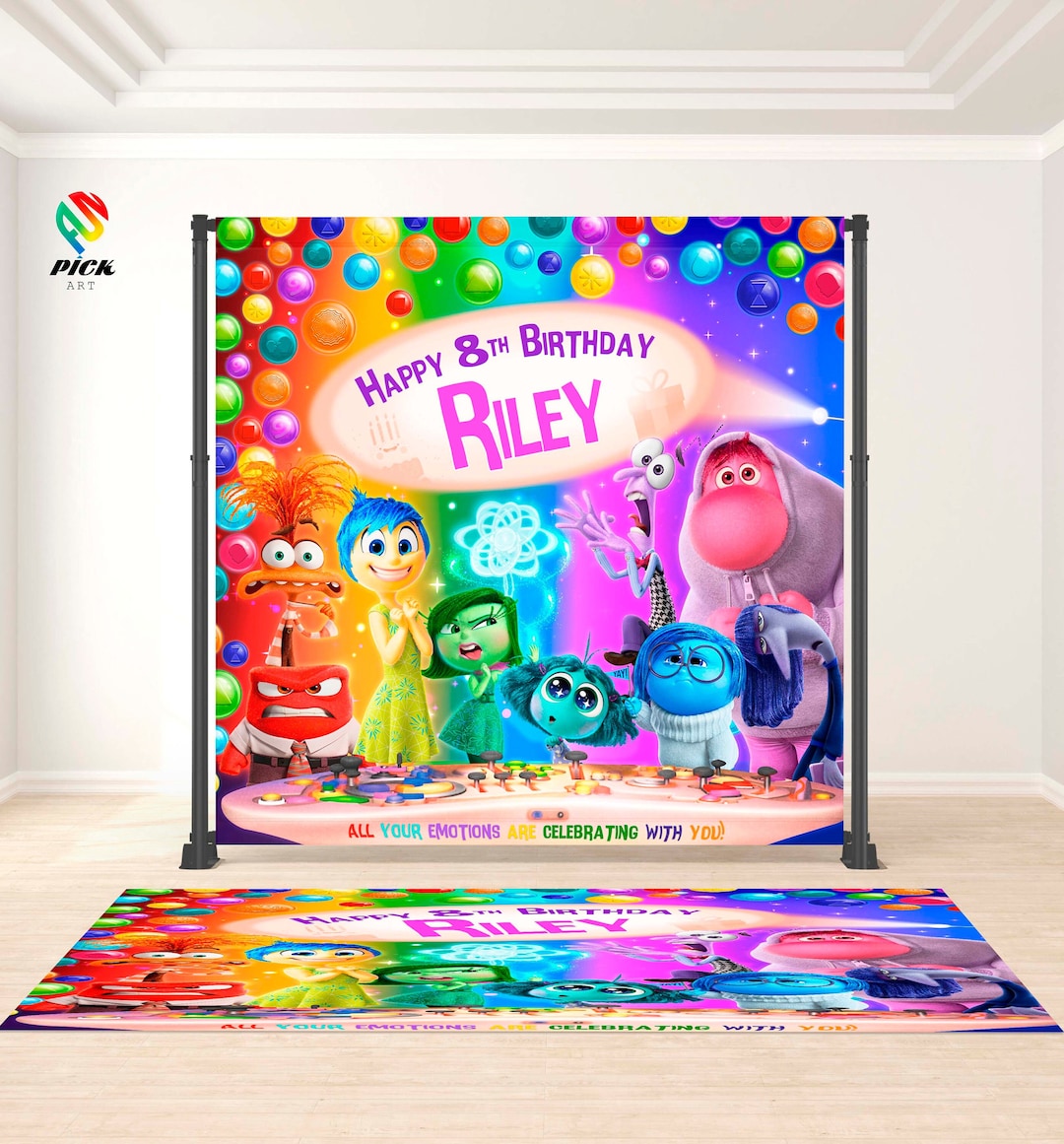 Editable Backdrop, Editable Birthday Banner, Editable Custom Photo ...