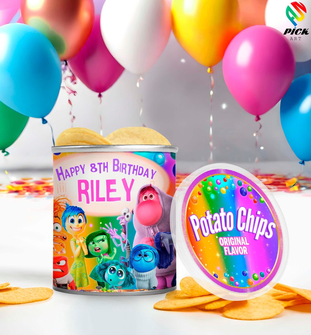 Inside Out Potato Chip Label, Inside Out Potatoes Can Wrapper, Inside ...