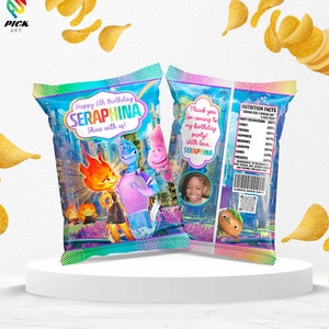 Kids Candy Wrappers Editable Chocolate Bar Fire Element Chocolate ...