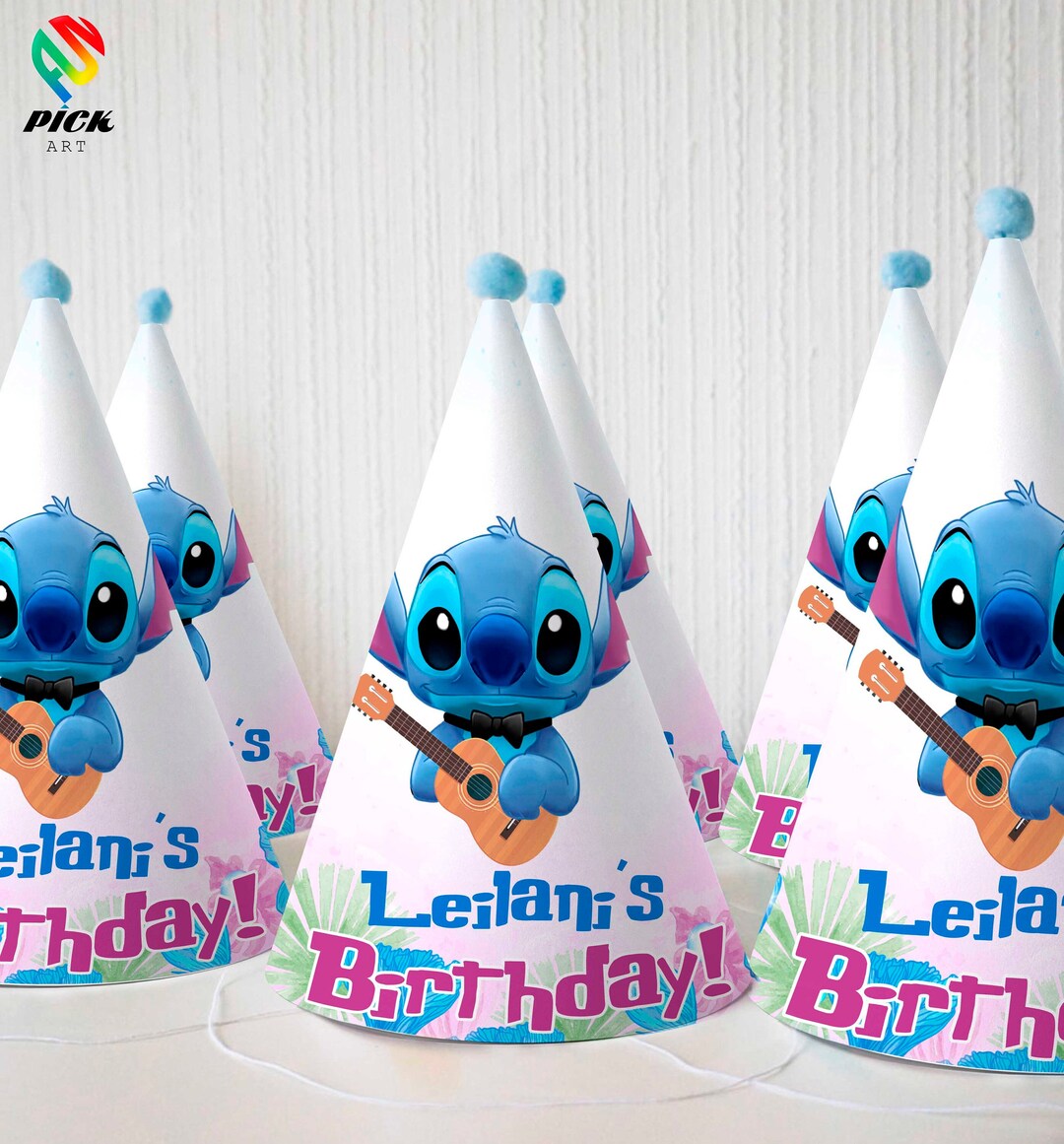 Hawaiian Party Hat Luau Custom Hat Tropical Conical Hat Kids Luau ...