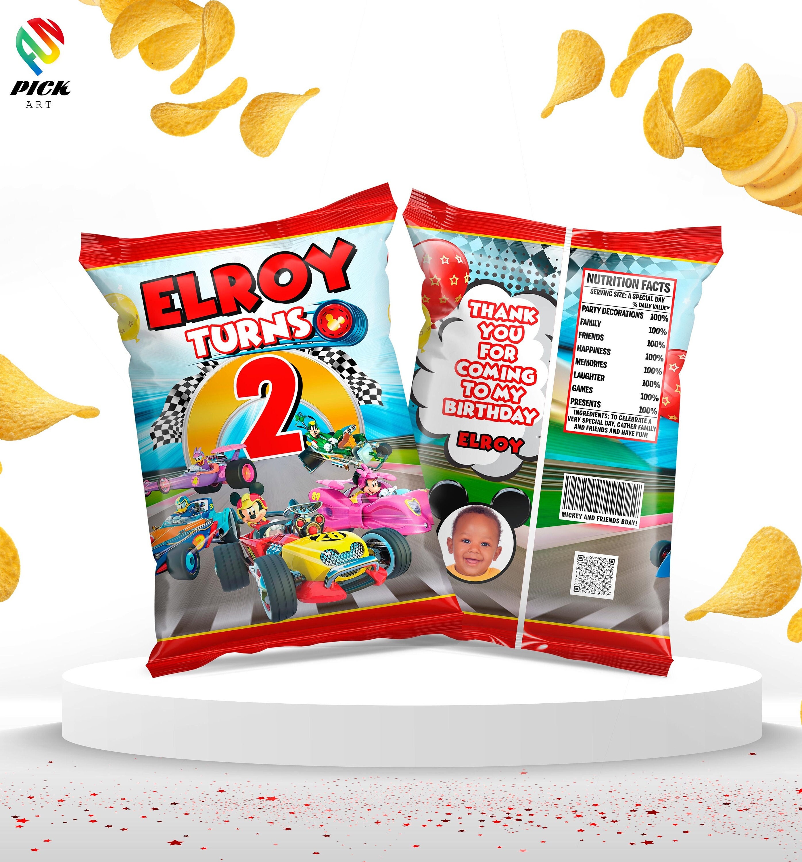 Editable Chips Bag Editable Template Editable Custom Bag - Etsy