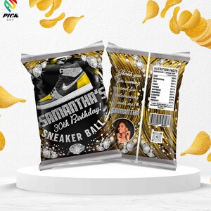 Editable Chips Bag, Editable Template, Editable Custom Bag, Editable ...