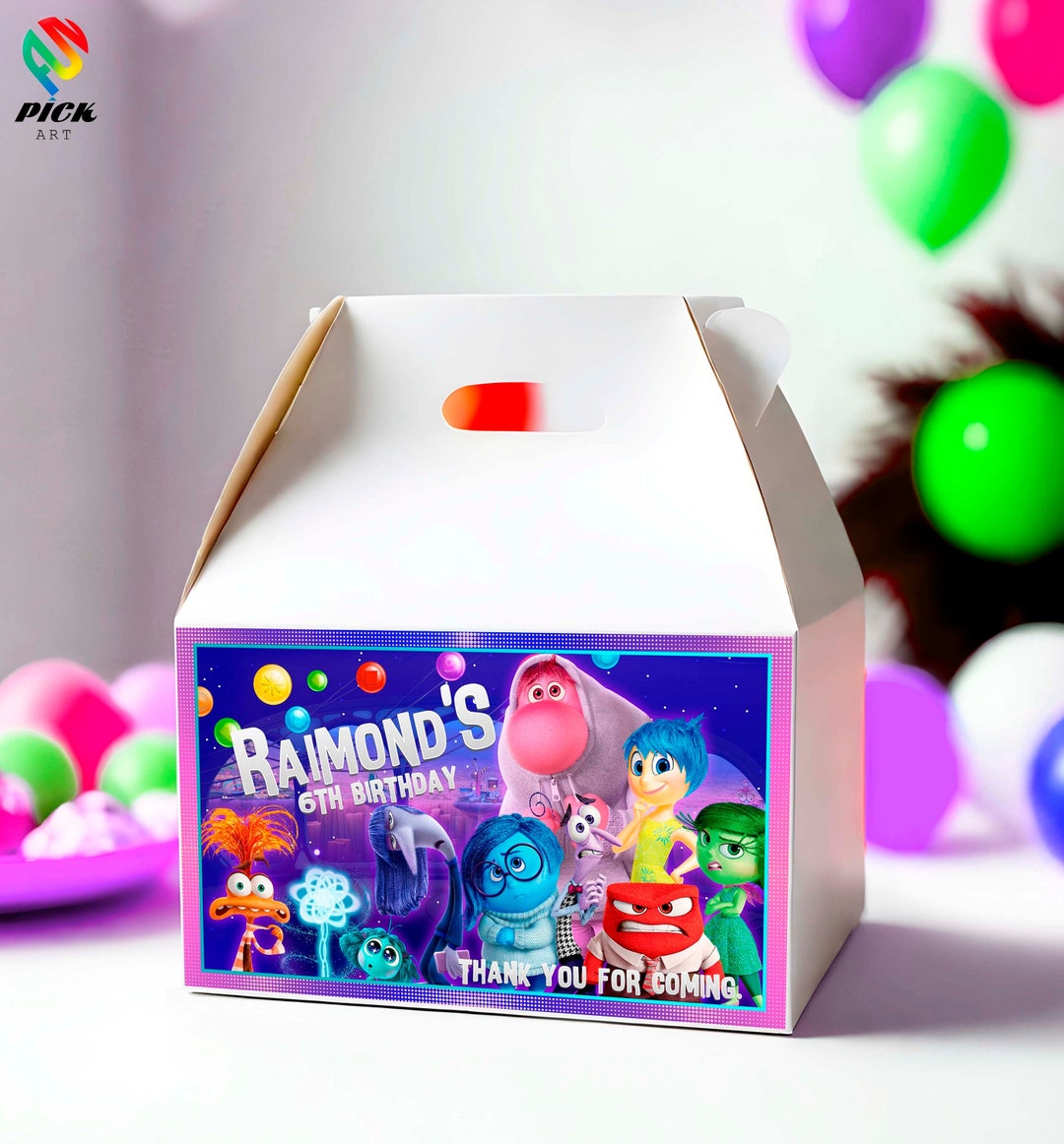 Inside Out Gable Box Label, Inside Out Box Label, Inside Out Box ...