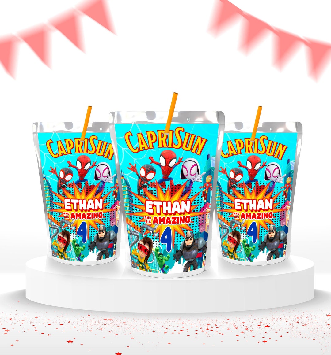 Editable Juice Label Editable Juice Label Editable Pouch Label Editable ...