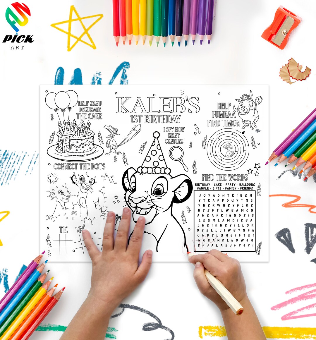 Editable Coloring Page, Editable Coloring Sheet, Editable Coloring ...