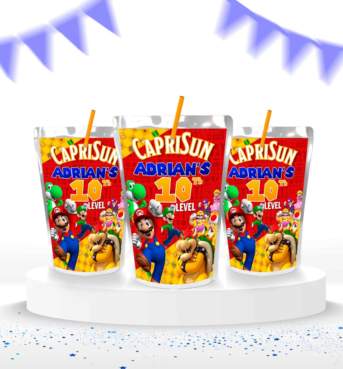 Editable 3D Cake Topper Birthday Custom Cake Editable Cake - Etsy