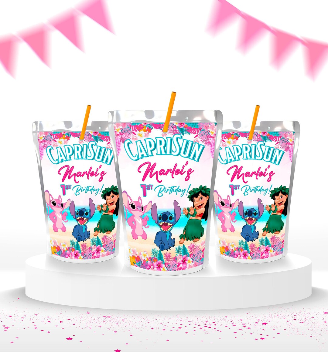 Editable Caprisun Label Editable Juice Label Editable Pouch Label ...