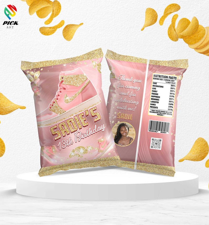 Editable Chips Bag Editable Template Editable Custom Bag Editable ...