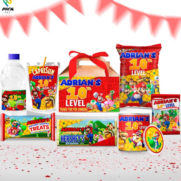 Mario Party Package - Etsy
