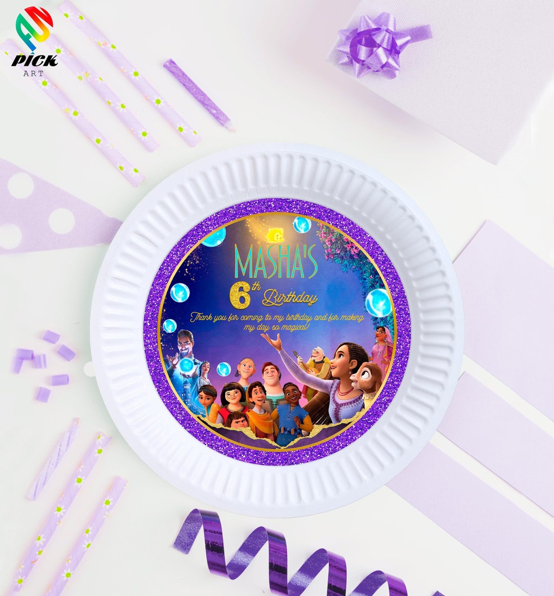 EDITABLE Kids Charger Plate Inserts Editable Round Table Editable Kids ...