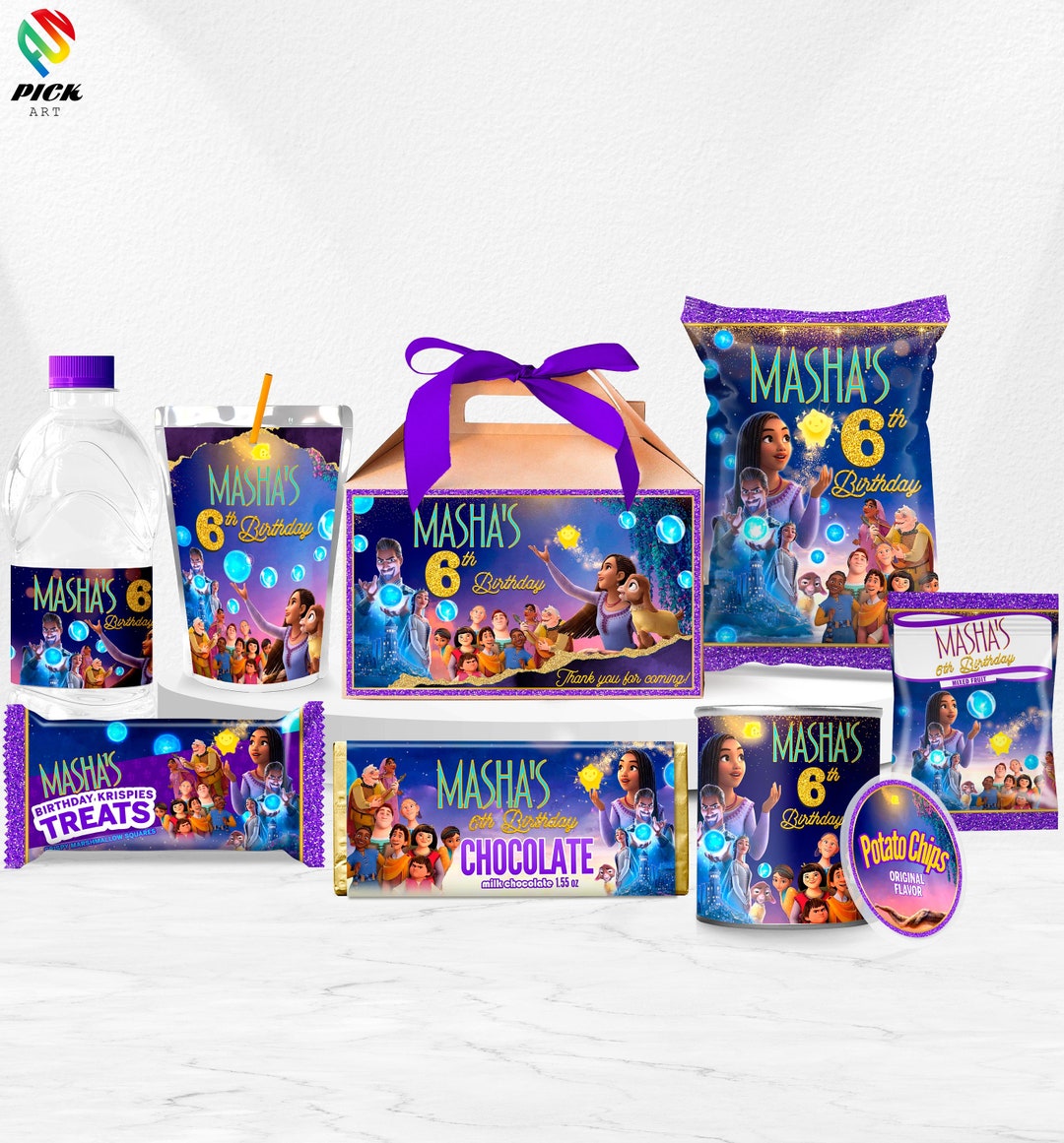 Editable Party Bundle Editable Candy Wrappers Editable Labels Editable ...