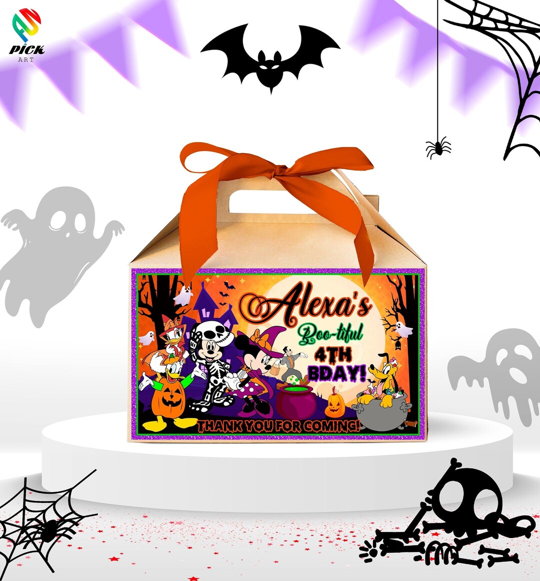 Halloween Gable Box Label Halloween Printable Label Halloween Box Label ...
