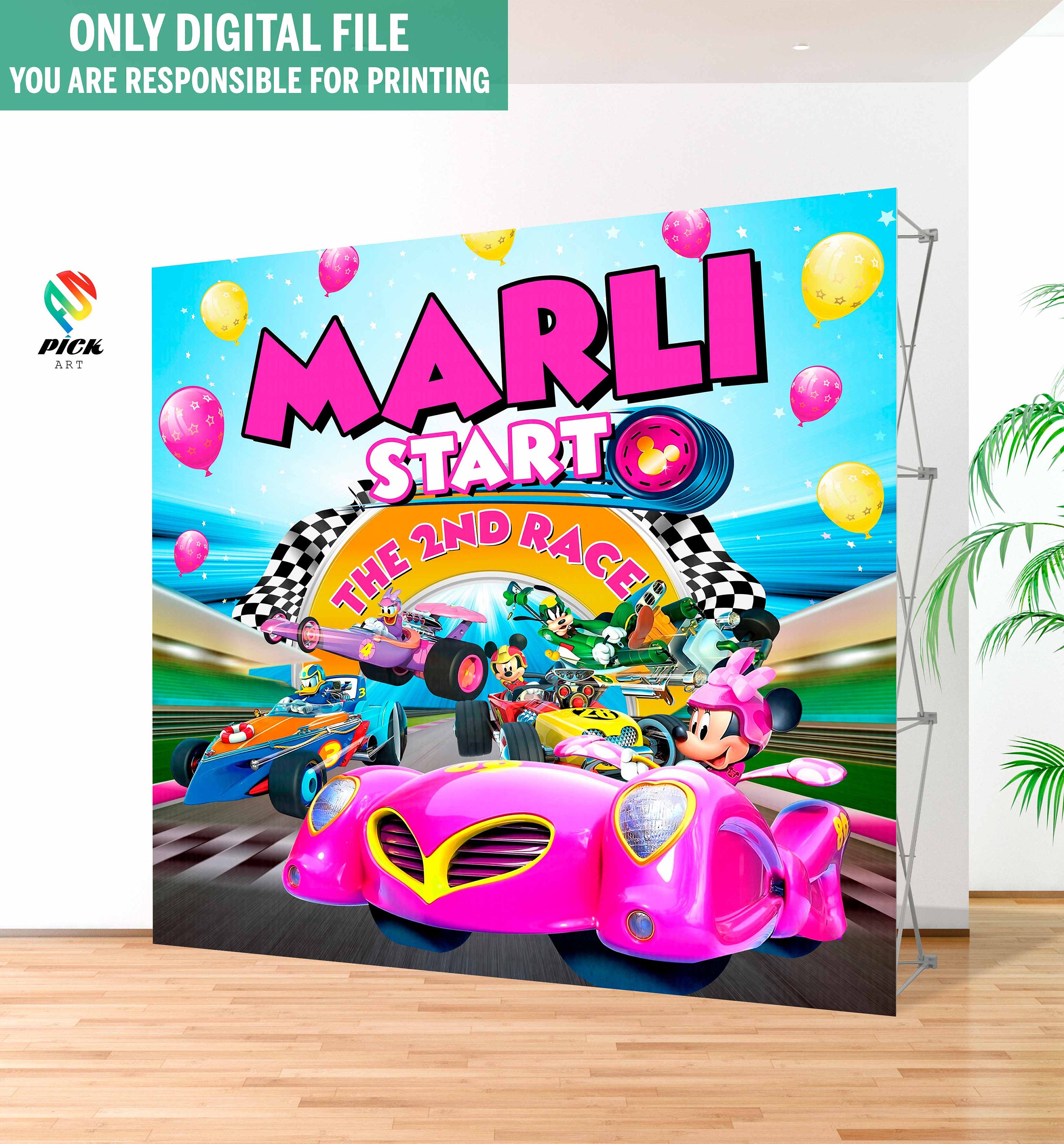 Editable Backdrop Editable Birthday Banner Kids Party - Etsy