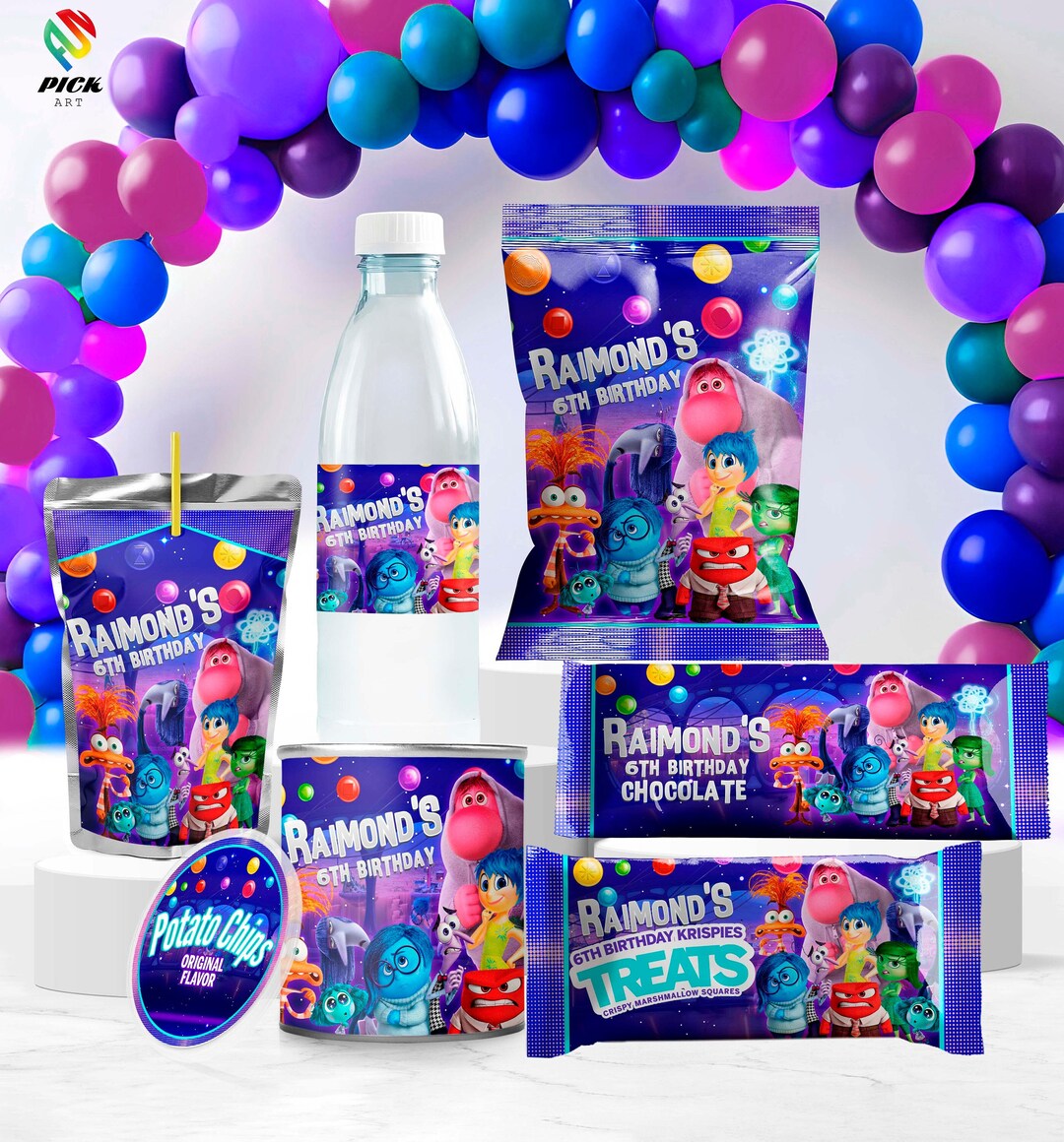 Editable Party Bundle, Editable Package, Editable Candy Wrapper ...
