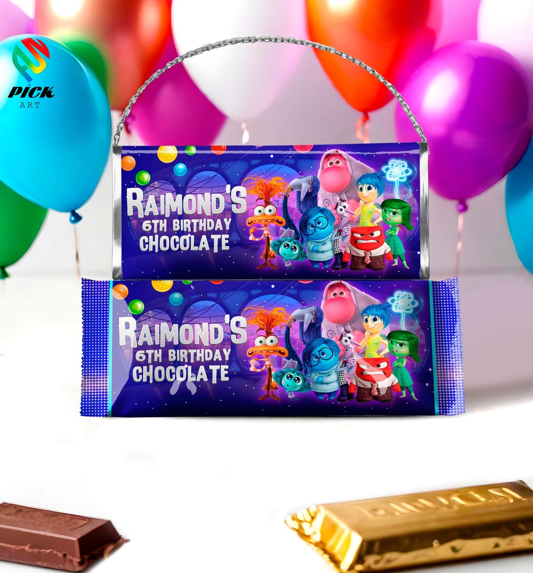 Editable Candy Wrapper, Editable Chocolate Bar, Editable Chocolate ...