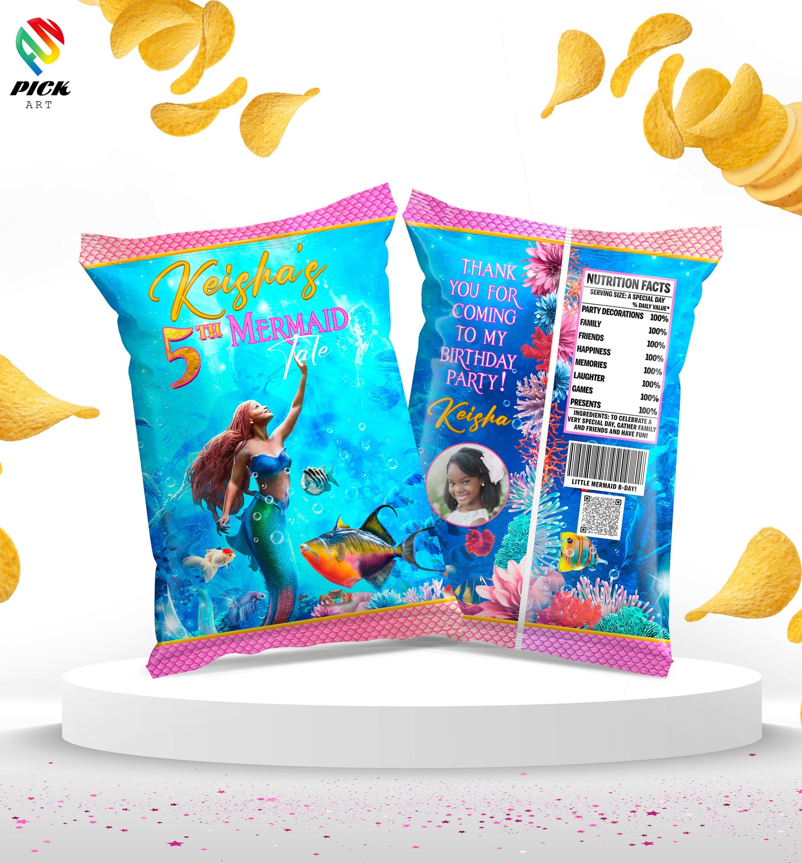 Editable Rice Krispies Wrapper Birthday Candy Wrappers - Etsy