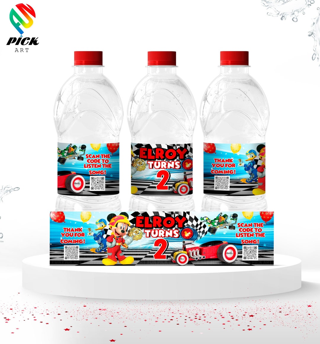 Editable Water Bottle Labels, Editable Drink Labels, Editable Juice ...