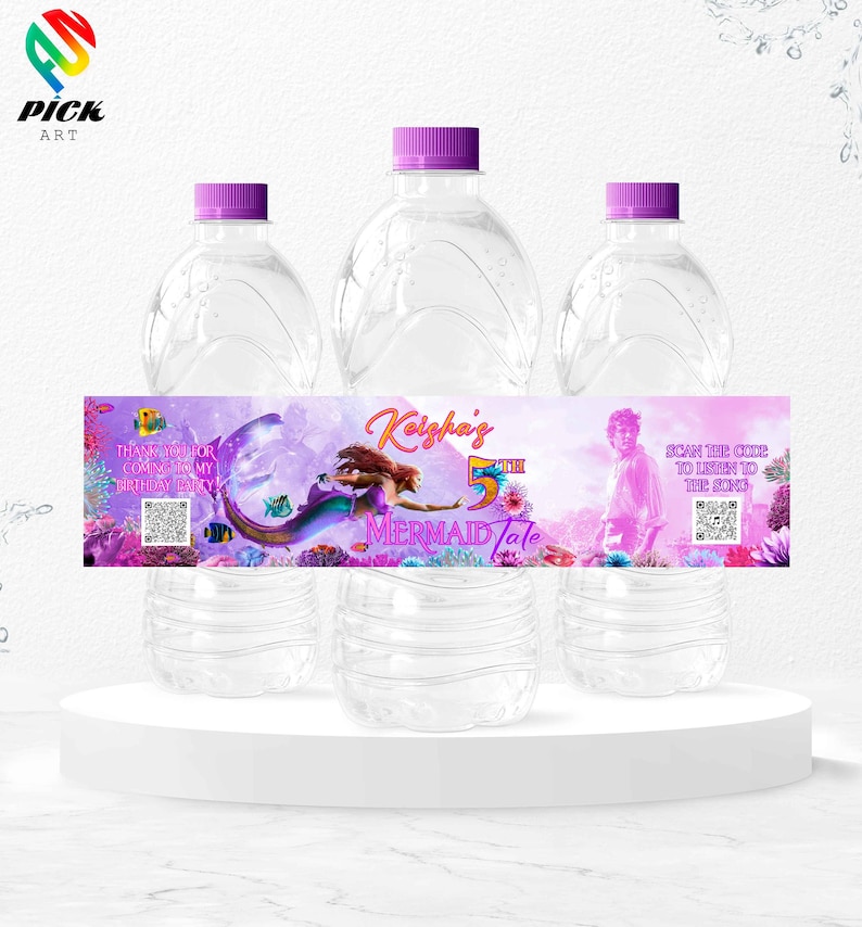 Editable Water Bottle Label Birthday Drink Label Editable - Etsy