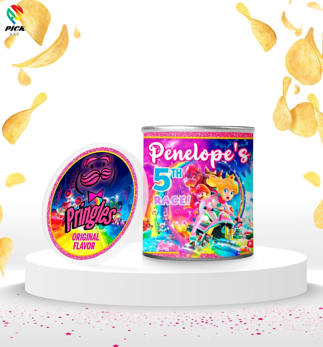Editable Chips Can Label Princess Potatoes Can Wrapper Editable ...