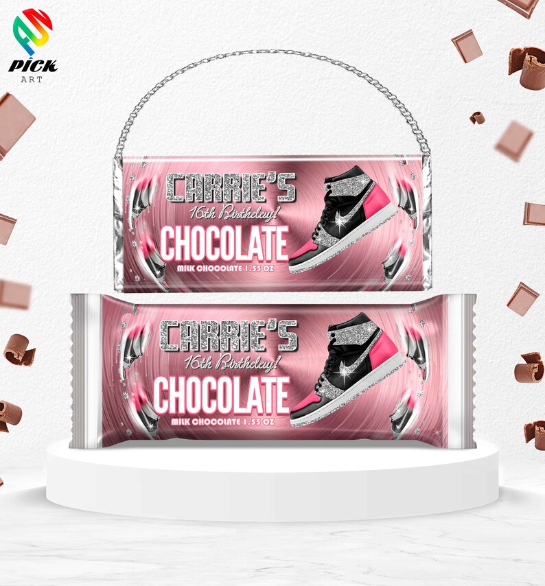 Editable Candy Wrapper, Editable Chocolate Bar, Editable Wrapper ...