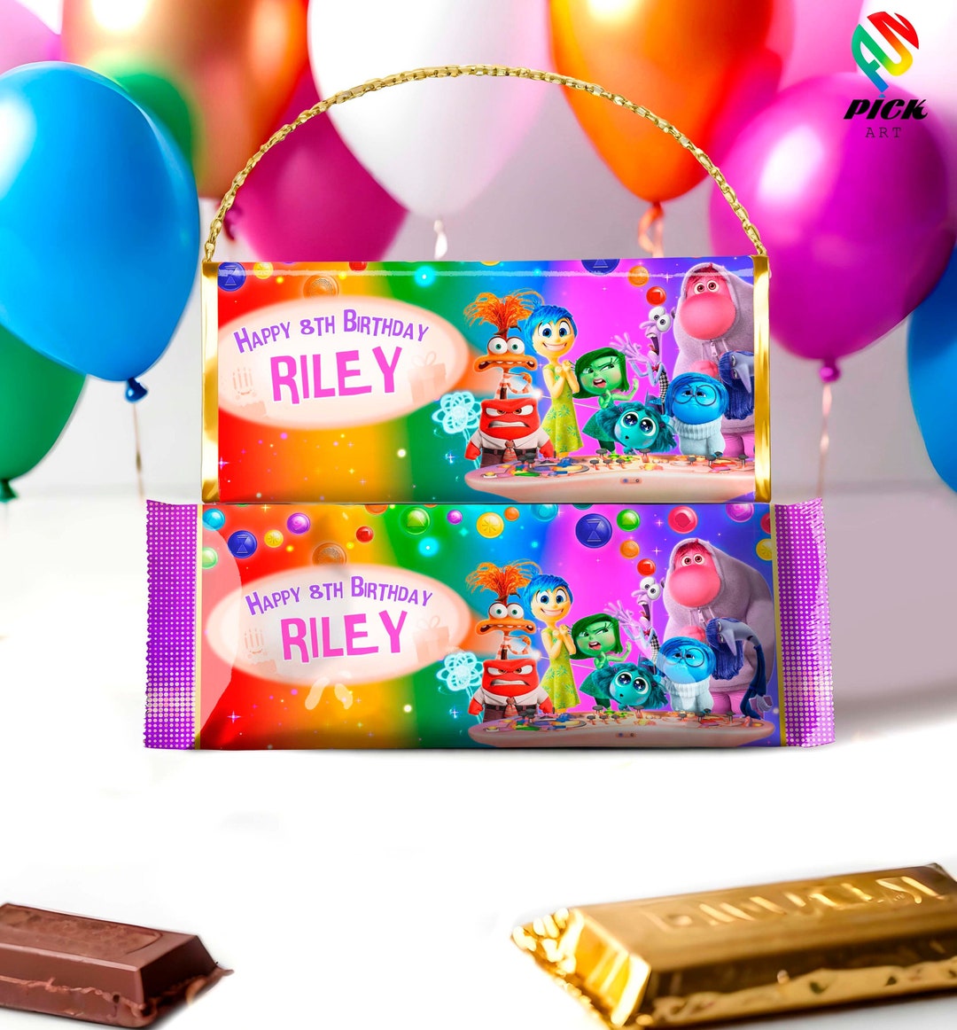 Editable Candy Wrapper, Editable Chocolate Bar, Editable Chocolate ...