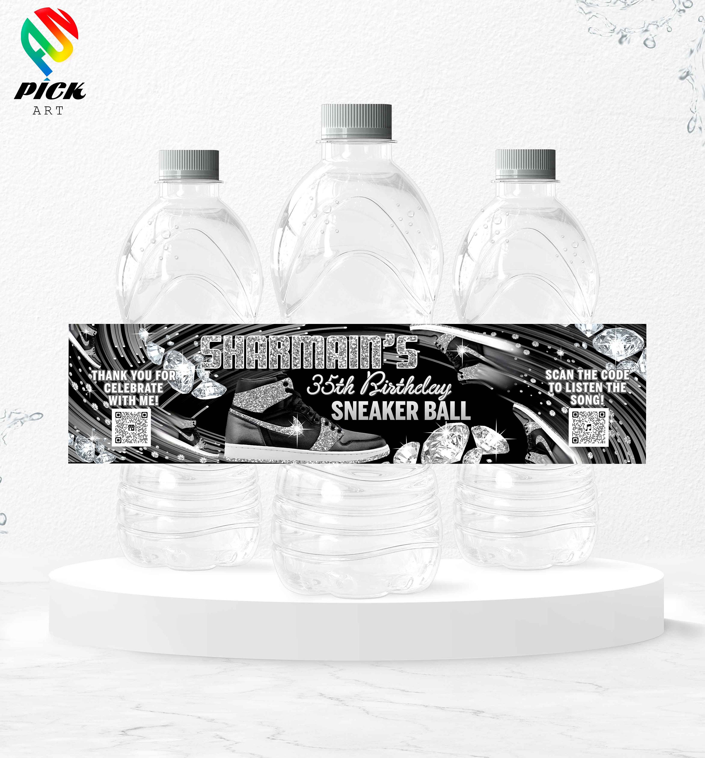 Editable Party Bundle Editable Chips Bag Editable Bottle - Etsy