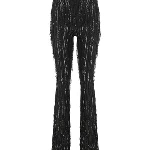 Sequin Fringe Pants, Fringe Trousers, Fringe Pants, 70s Clothing for ...