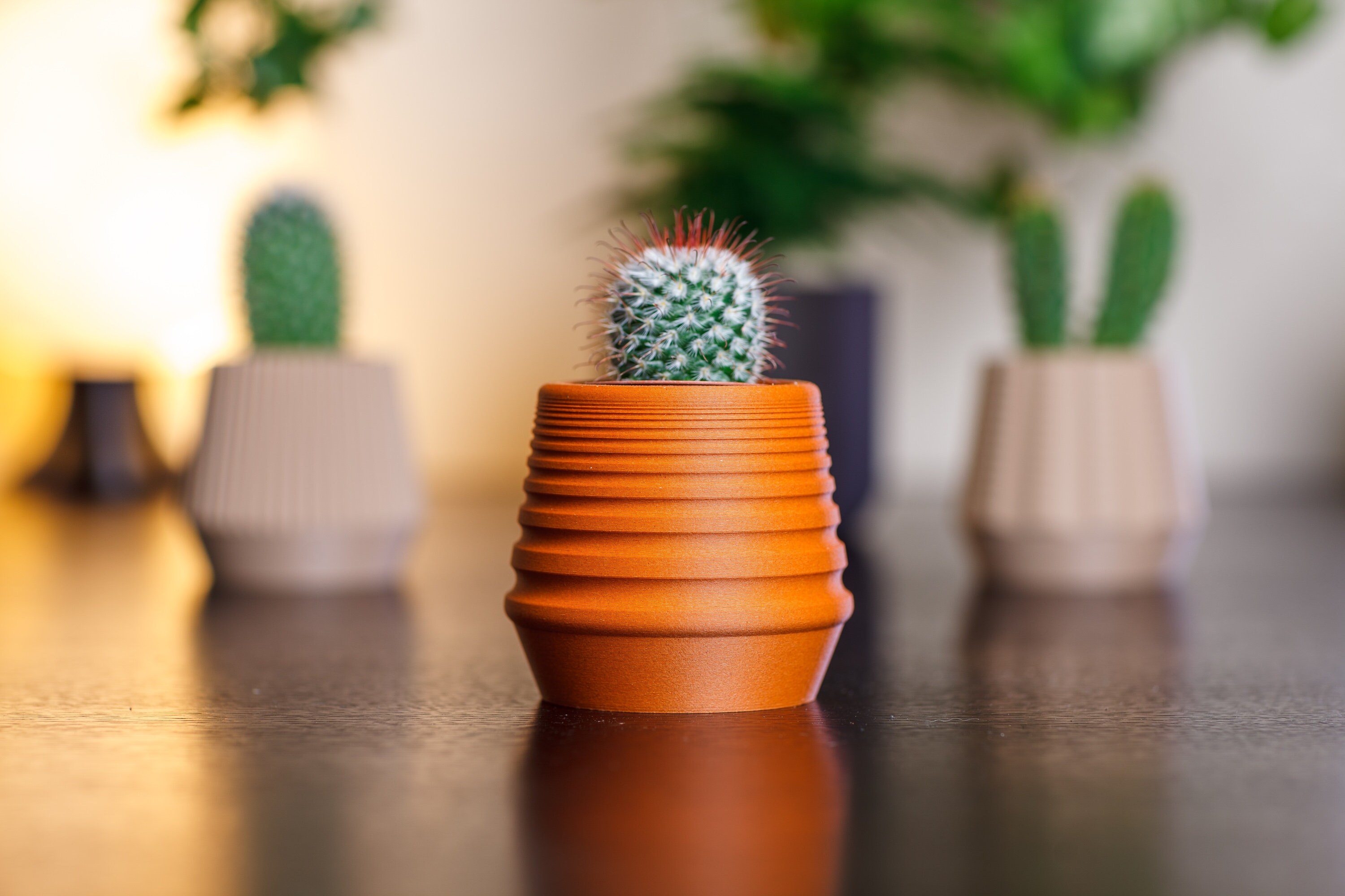 Modern Wood Planter TORCH | Minimalist Indoor Plant Pot | Uniquely ...