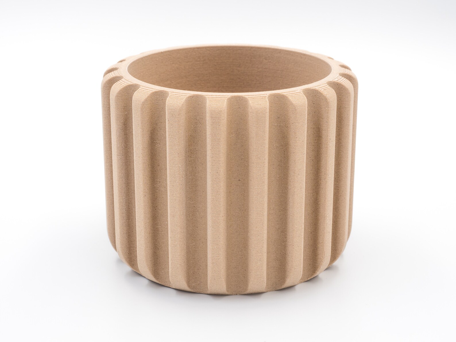 Modern Wood Planter COLUMN | Minimalist Indoor Plant Pot | Uniquely ...