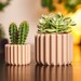 Modern Wood Planter COLUMN Minimalist Indoor Plant Pot Uniquely ...