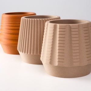 Set of 3 Small Planters #3 | Original Gift | Succulent Wooden Planter ...