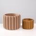 Modern Wood Planter COLUMN Minimalist Indoor Plant Pot Uniquely ...