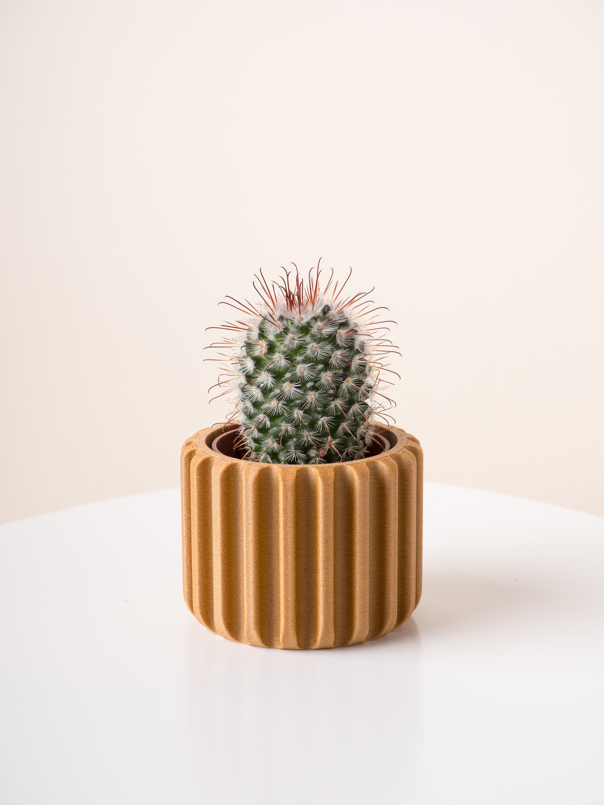 Modern Wood Planter COLUMN | Minimalist Indoor Plant Pot | Uniquely ...