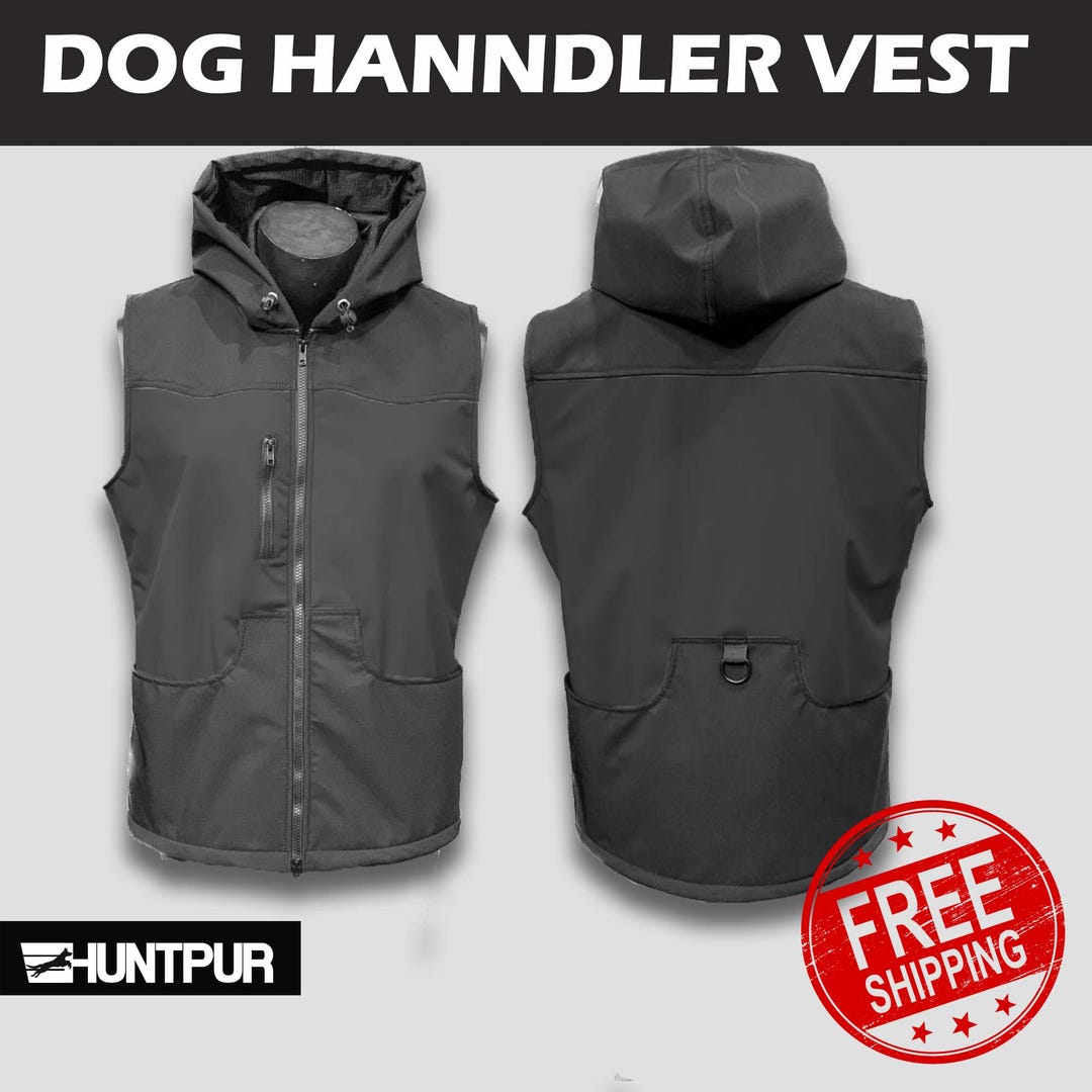 Dog Training Vest: Handler Vest With Pockets & D-ring - Etsy