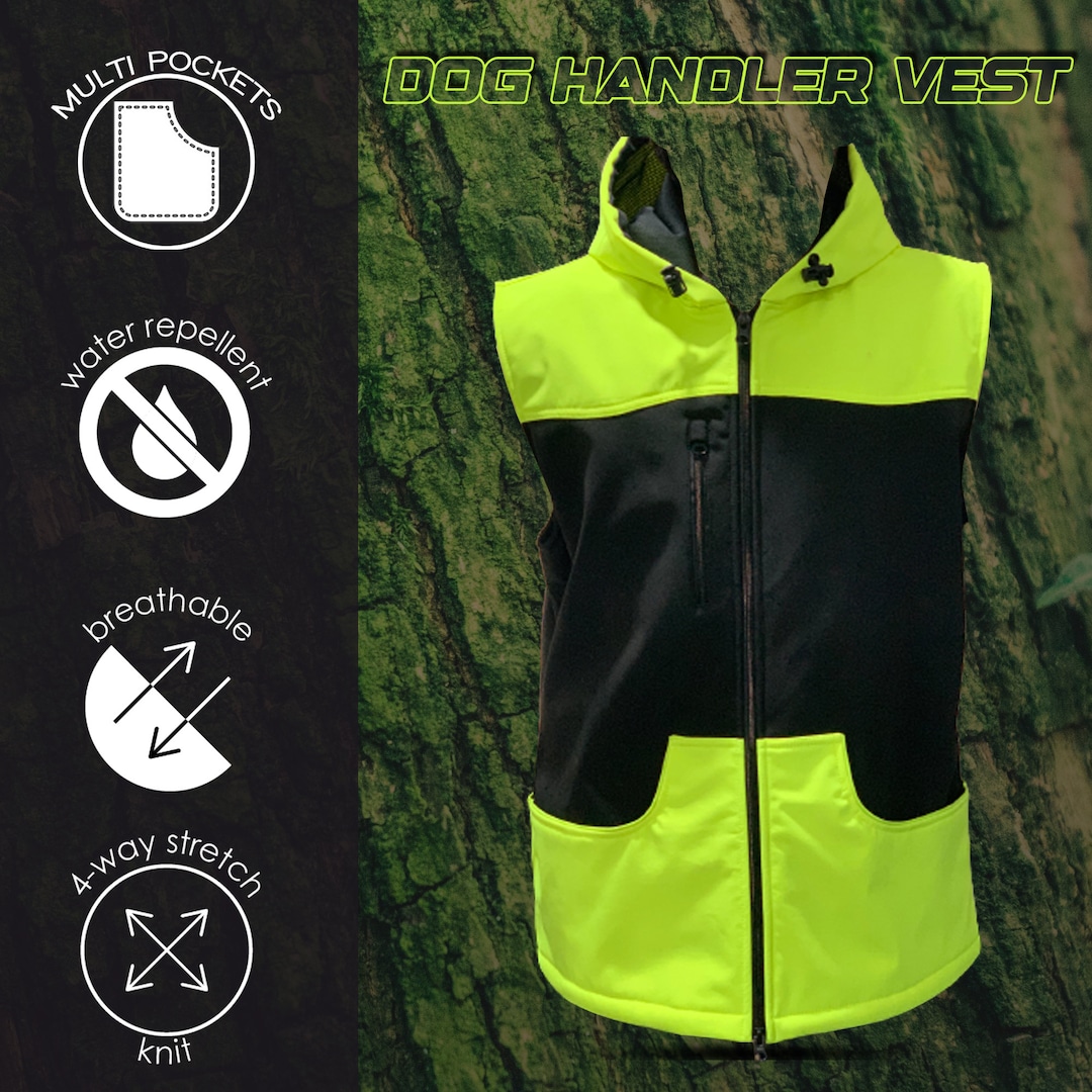 Dog Handler Vest Dog Training Vest Training Vest for Dog Handlers - Etsy