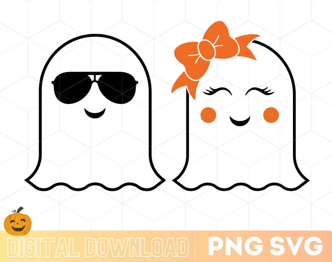 Halloween Ghost, Girl Ghost Svg | Halloween Ghost Season Svg | Retro ...