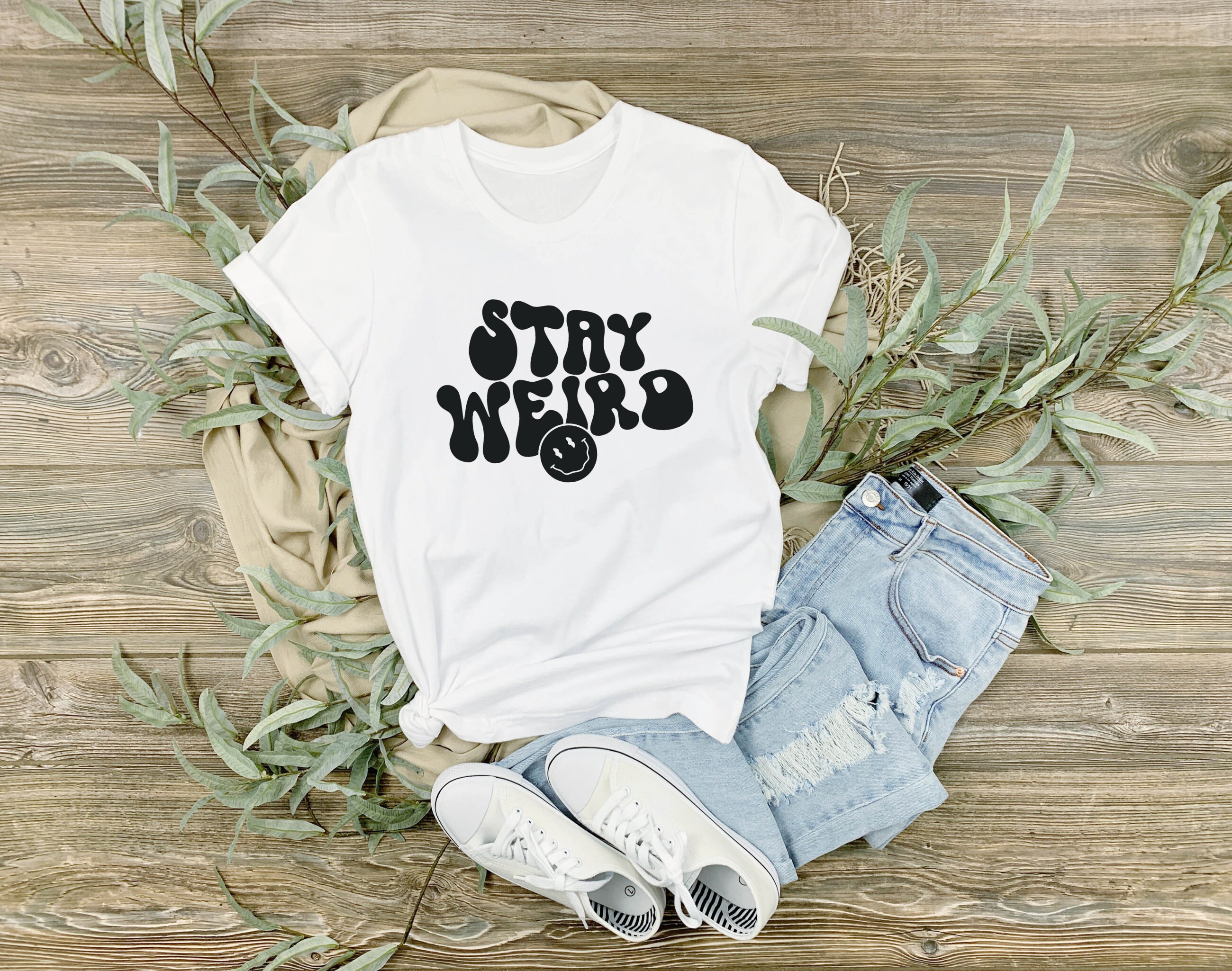 Stay Weird Svg | Stay Weird Png | Groovy Retro Svg | Cut Files Svg ...