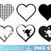 Hearts Svg Bundle, SVG PNG, Heart Design, Digital Download, SVG ...